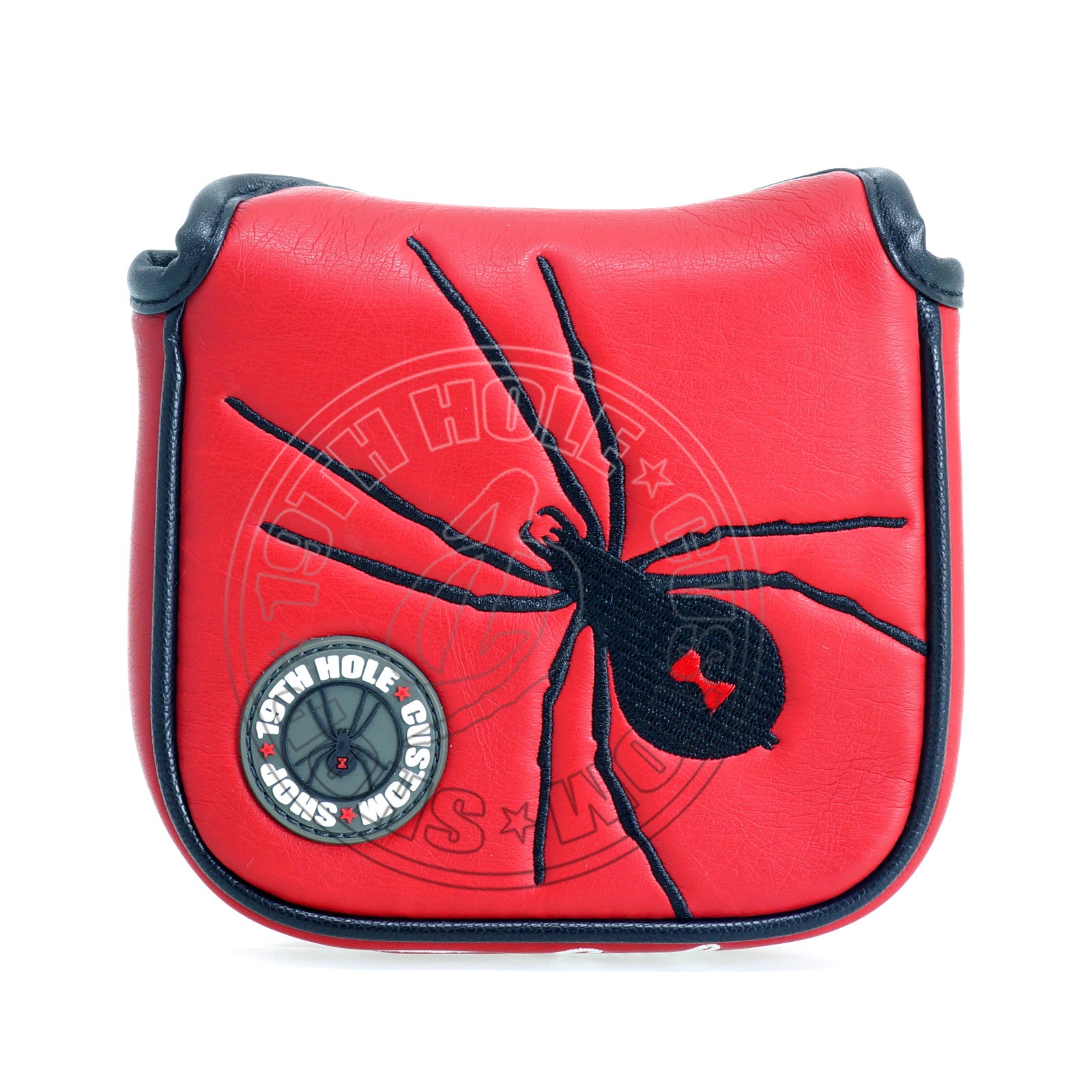 Red Spider Mallet Putter Head cover | 19th Hole Custom Shop ...