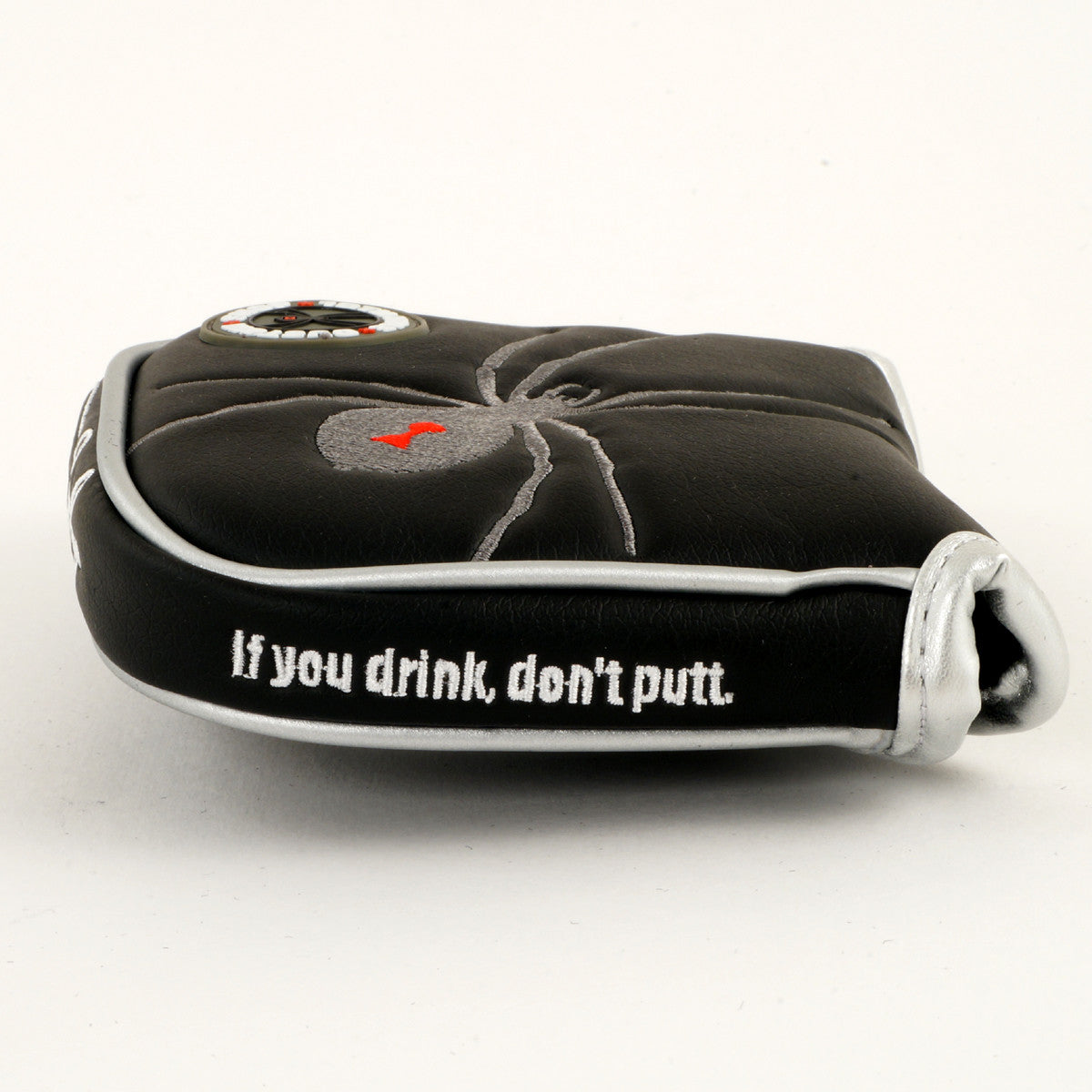 Black Spider Mallet Putter Head cover | 19th Hole Custom Shop ...
